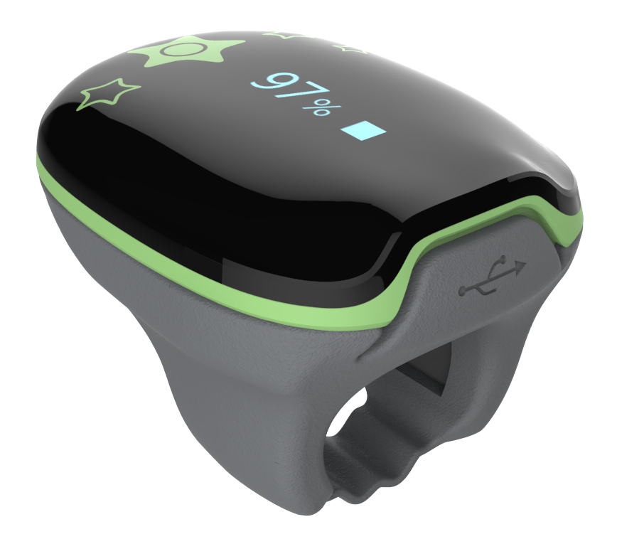 Wellue O2Ring S™ | Upgraded Pulse Oximeter Ring with 24h Oxygen tracking